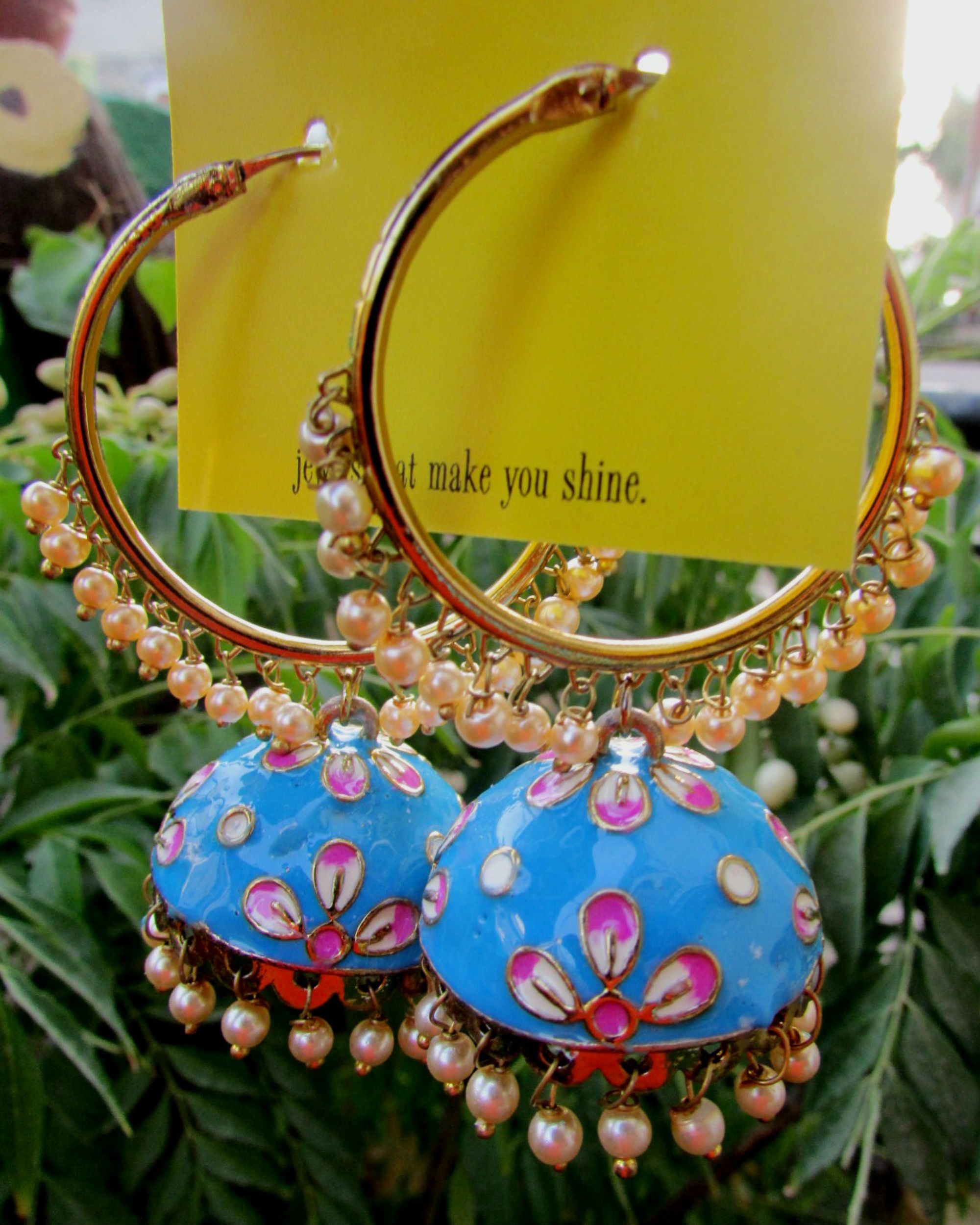 Blue Punjabi Baali by AnahikA | The Secret Label