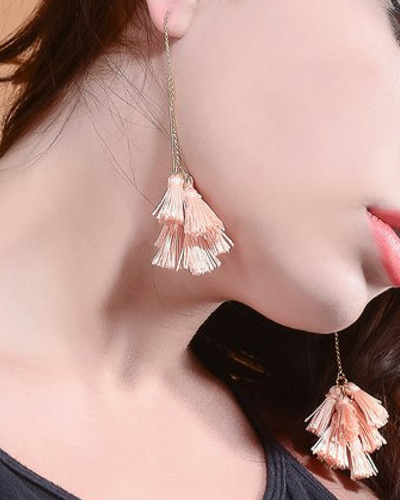 Dangling drop earrings by Streethopper | The Secret Label