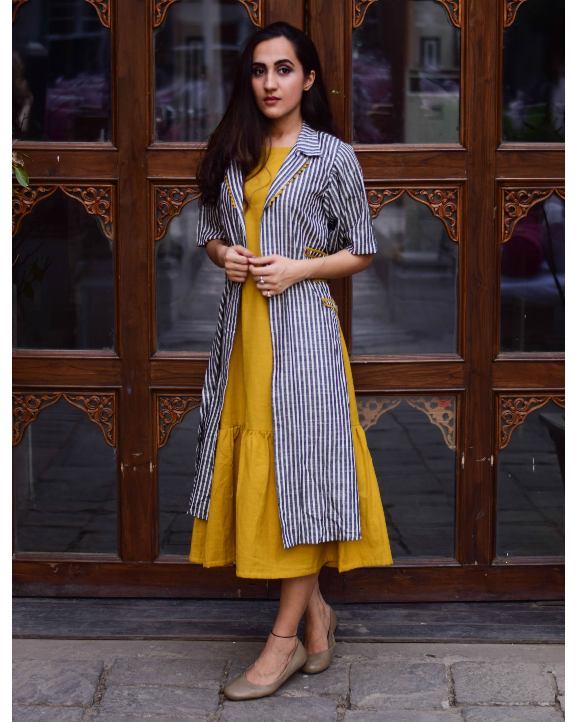 Mustard set by Siddhi Creation | The Secret Label