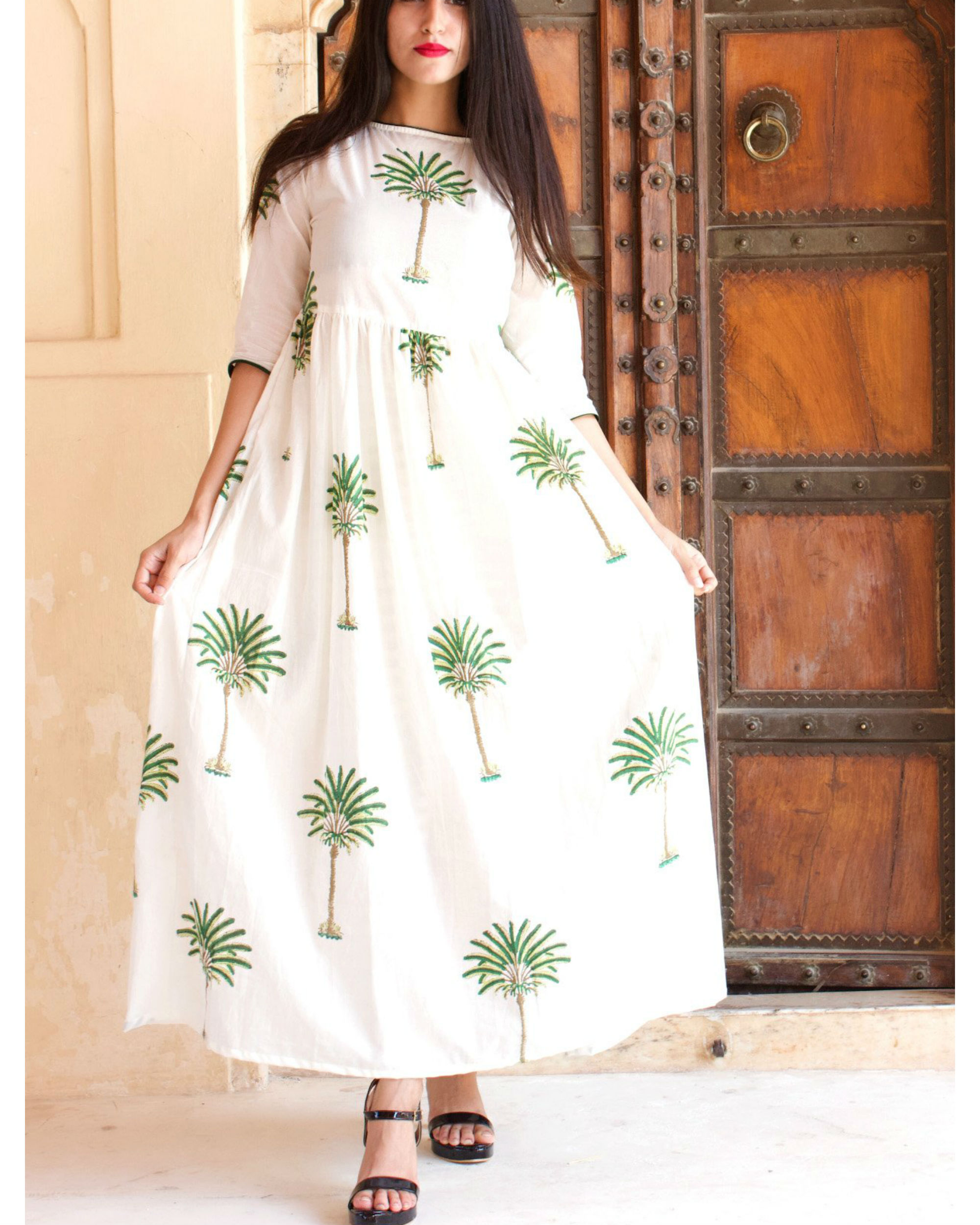 White tree dress by Thread and Button | The Secret Label