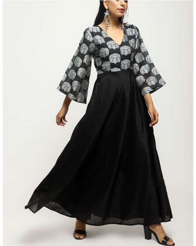 Black tree dress by trueBrowns | The Secret Label