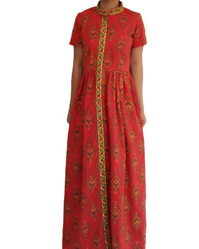 Block printed and hand painted cape by The Home Affair | The Secret Label