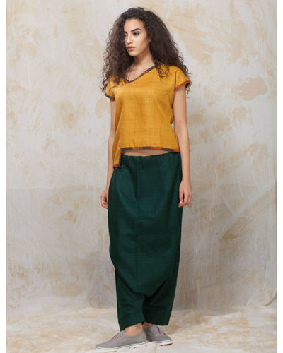 Yellow asymmetric top by Udd | The Secret Label
