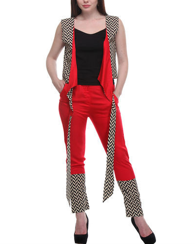 Double sided overlay tie up jacket by Nakita Singh | The Secret Label