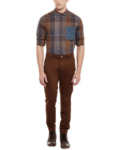 Deep brown riding trousers by Firm Clothing | The Secret Label