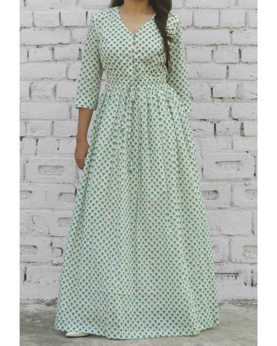 Mint string maxi by Alaya | The Secret Label