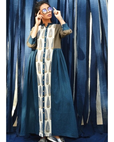 Ivory storm yoke tunic by Silai | The Secret Label