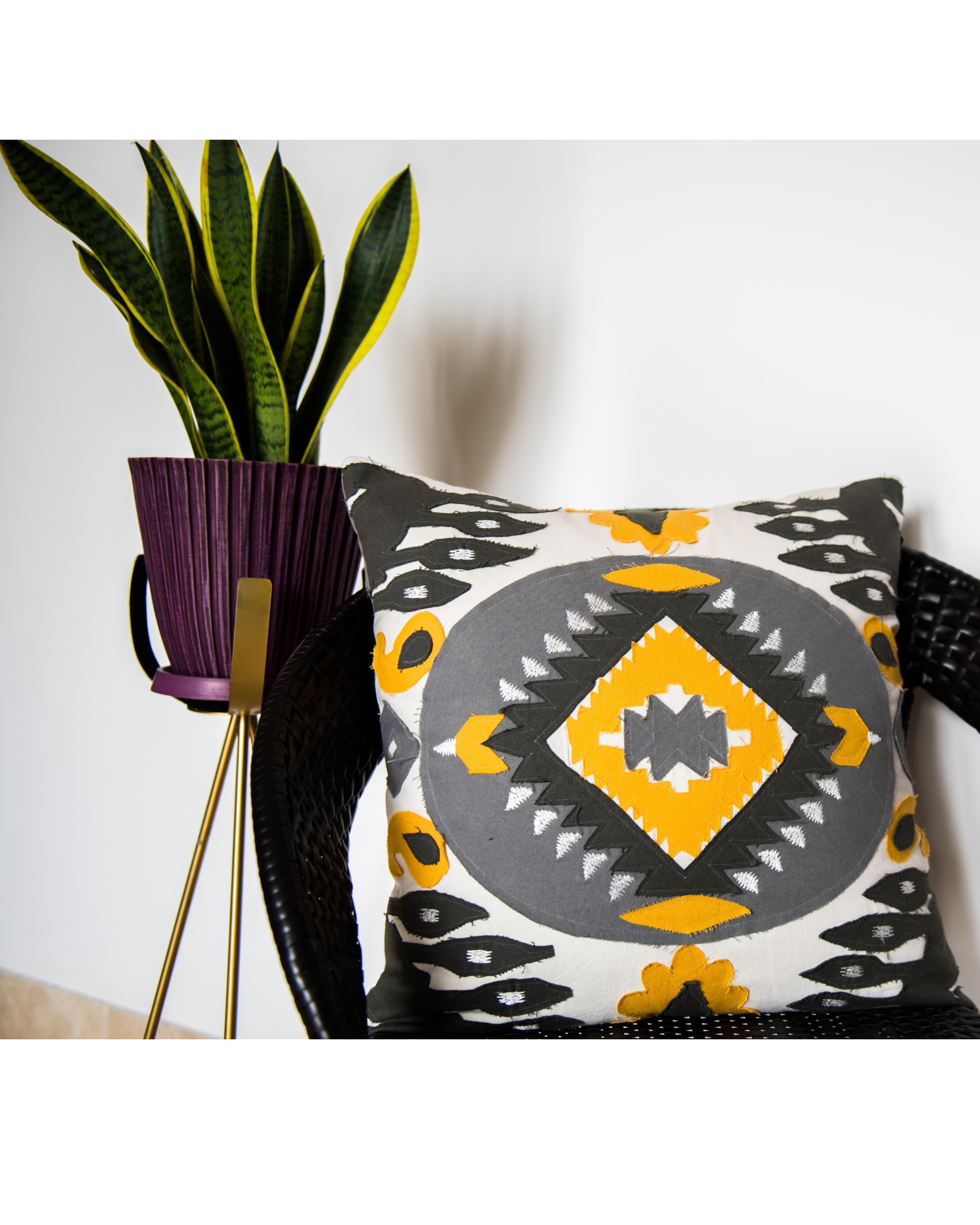 Morocco Cut Cushion Cover By Ode And Cleo The Secret Label