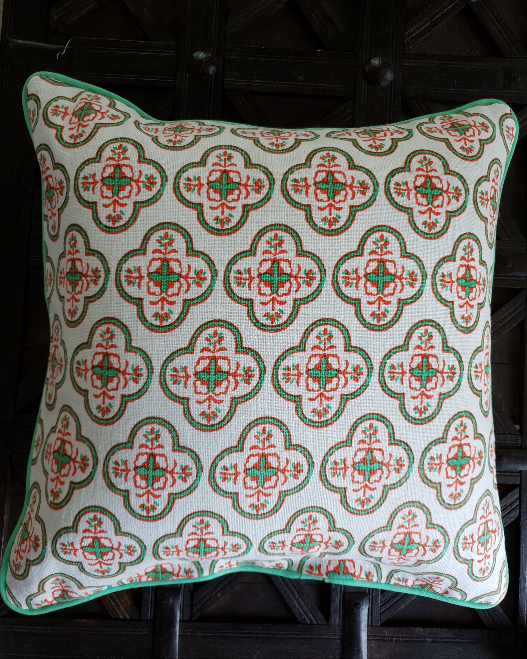Souk mint cushion reversible cushion cover by MODERN ELEMENTS | The ...