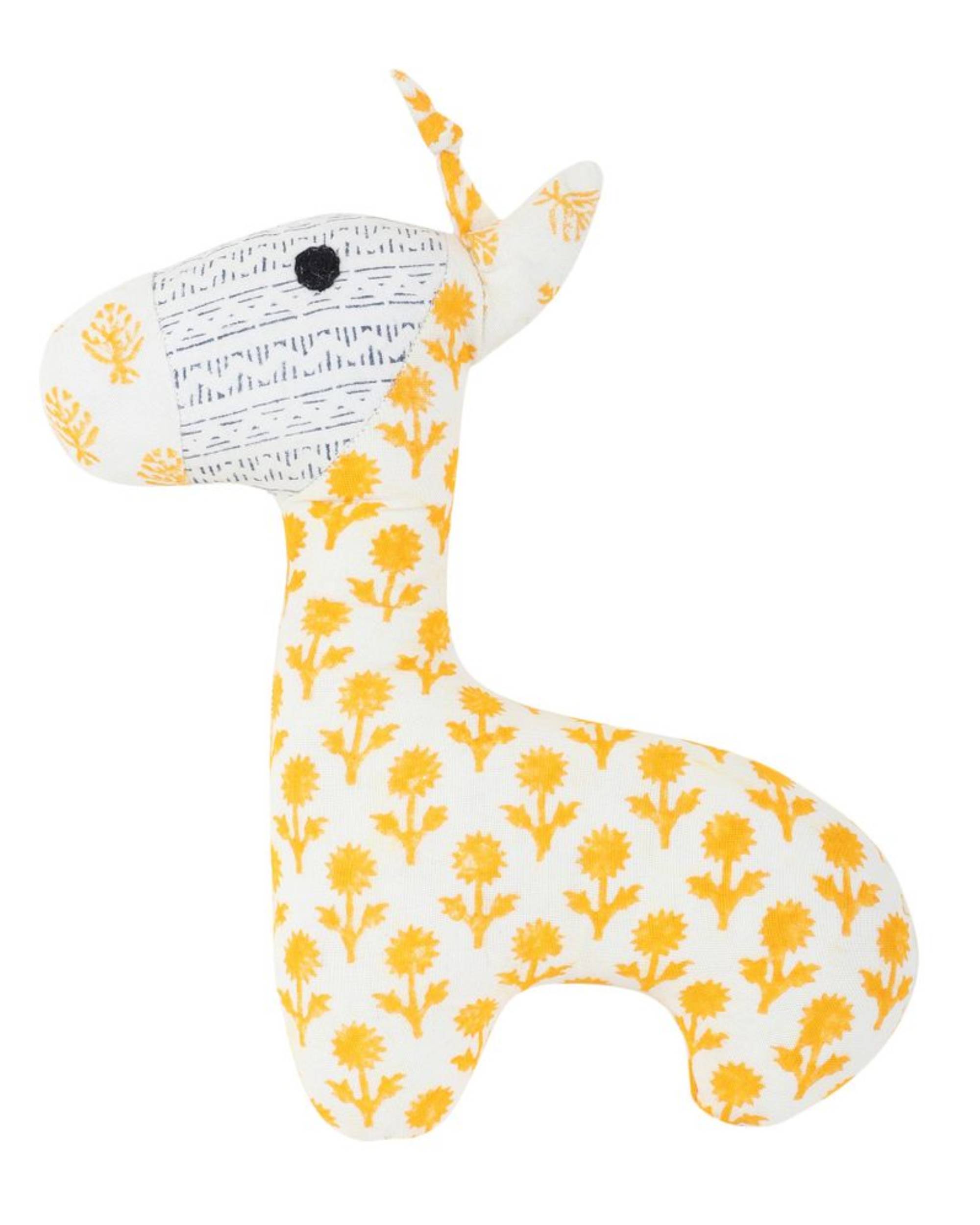 Block printed Giraffe Toy by Itsyboo | The Secret Label