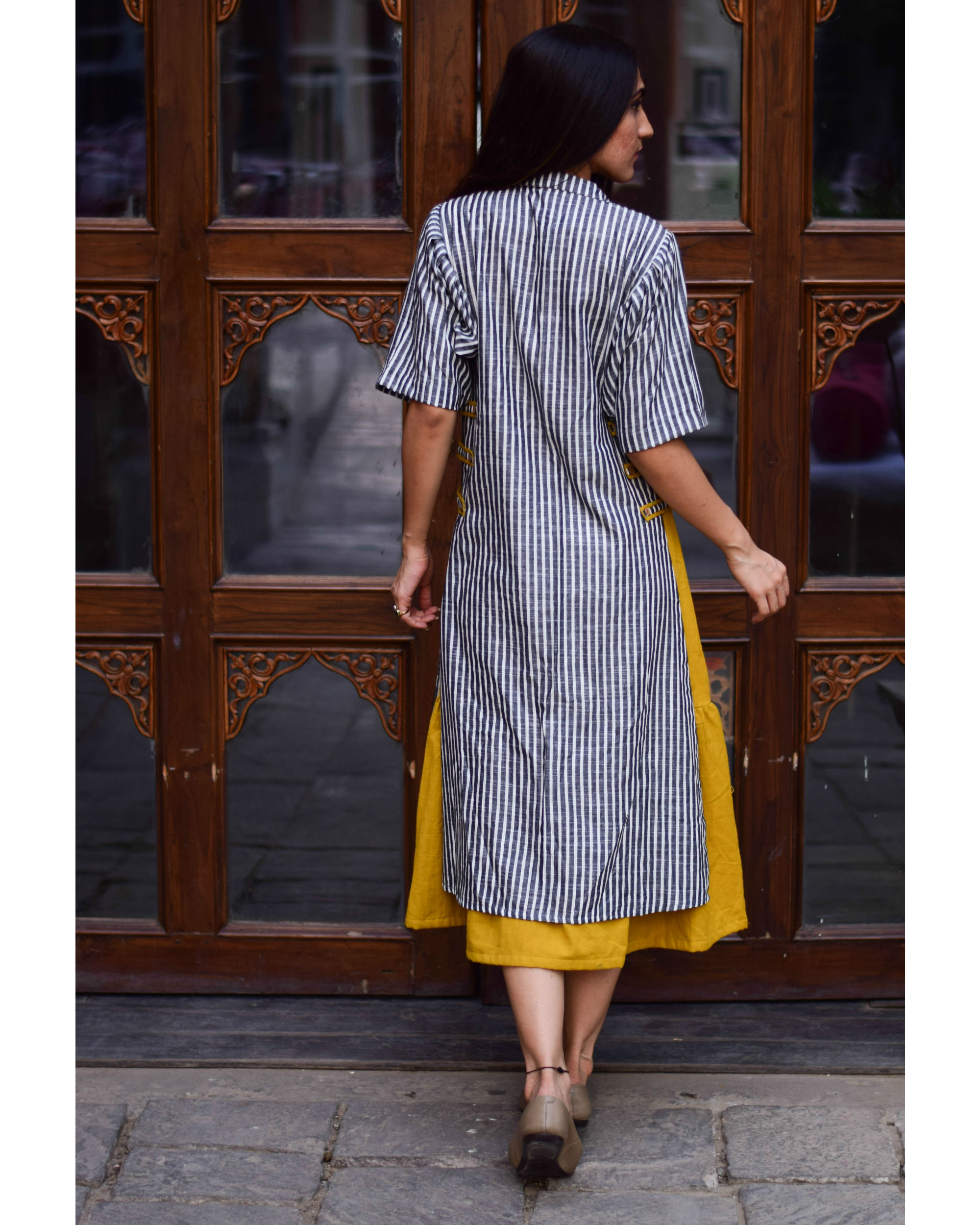 Mustard set by Siddhi Creation | The Secret Label