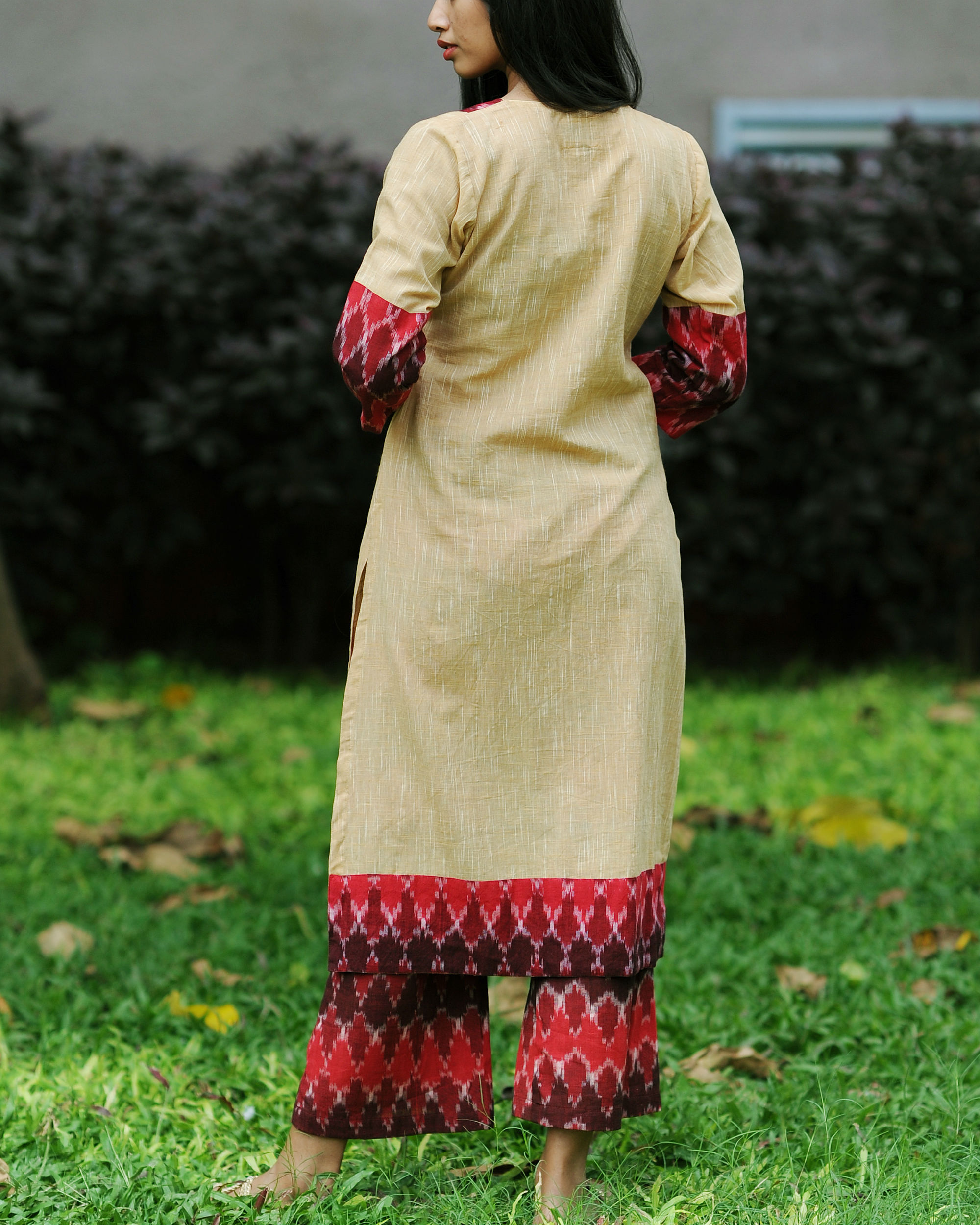 Chandan suit set by The Cotton Staple | The Secret Label