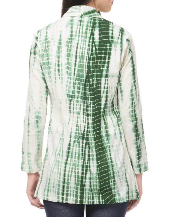 Green tye and dye jacket by ANS | The Secret Label