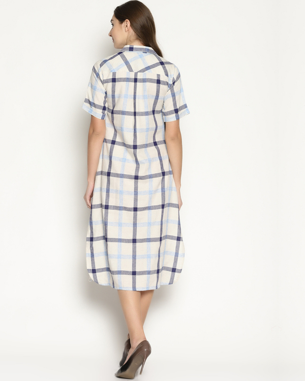 High slit shirt dress by Label Y | The Secret Label
