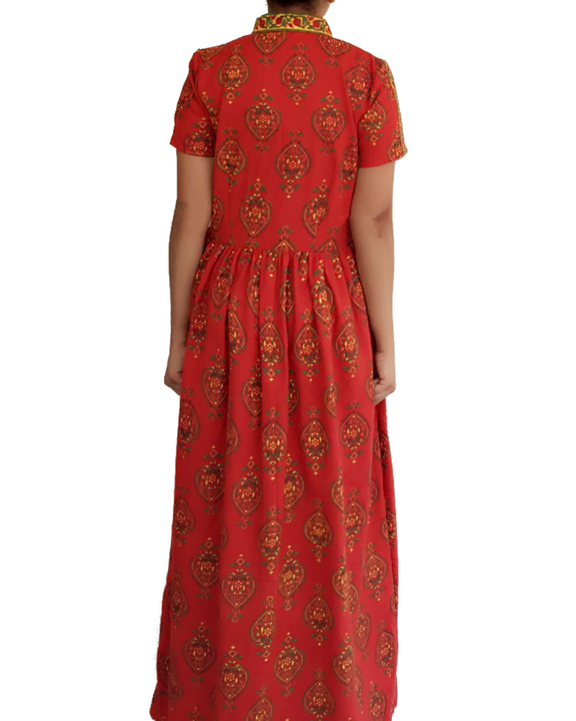 Block printed and hand painted cape by The Home Affair | The Secret Label