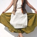 Kalamkari sadri by Itr | The Secret Label