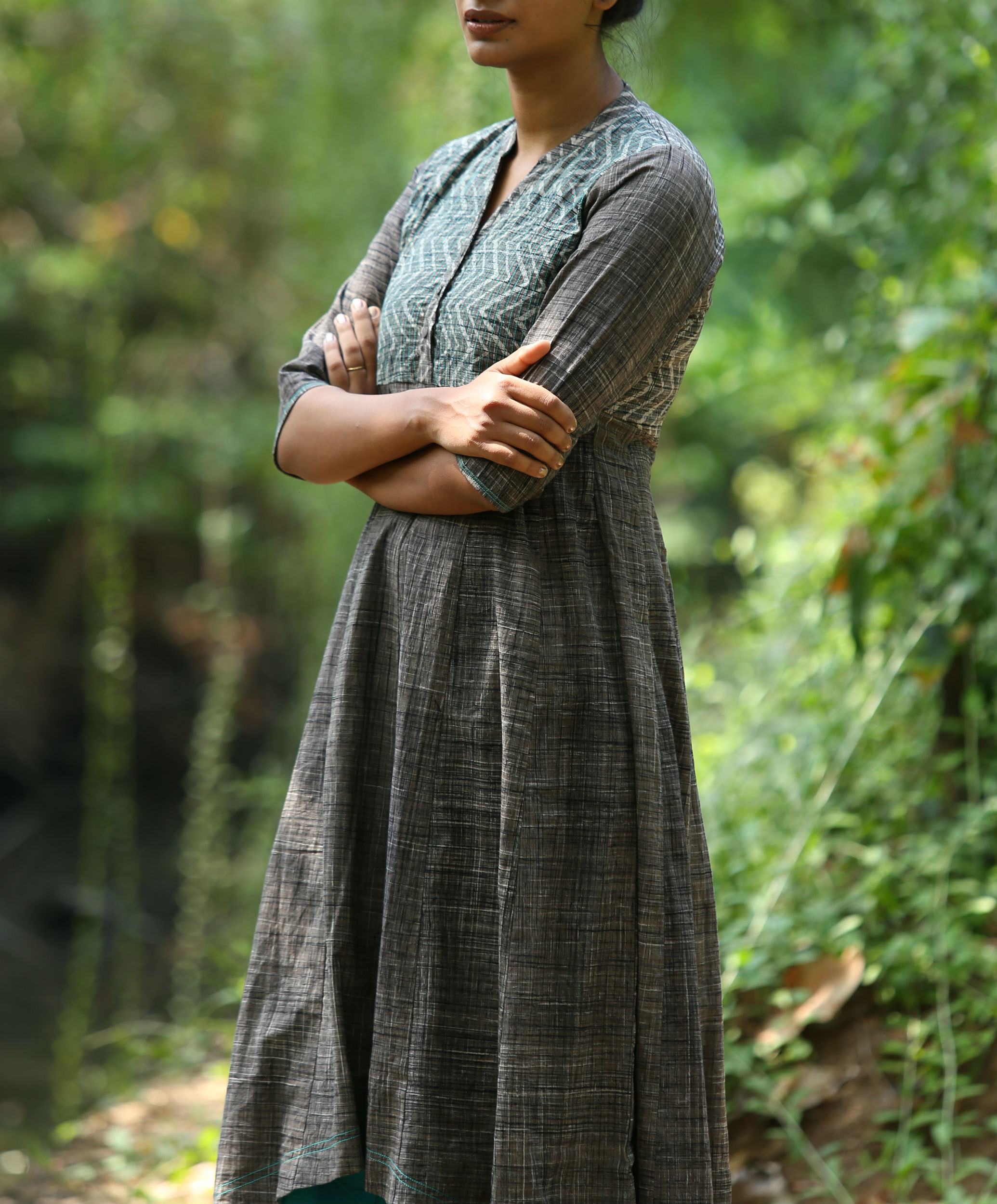 Dark grey tunic by Mantra | The Secret Label