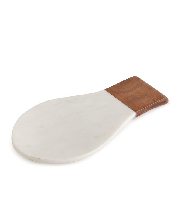 Handcrafted wooden and marble spoon rest - Large by Amoliconcepts | The ...