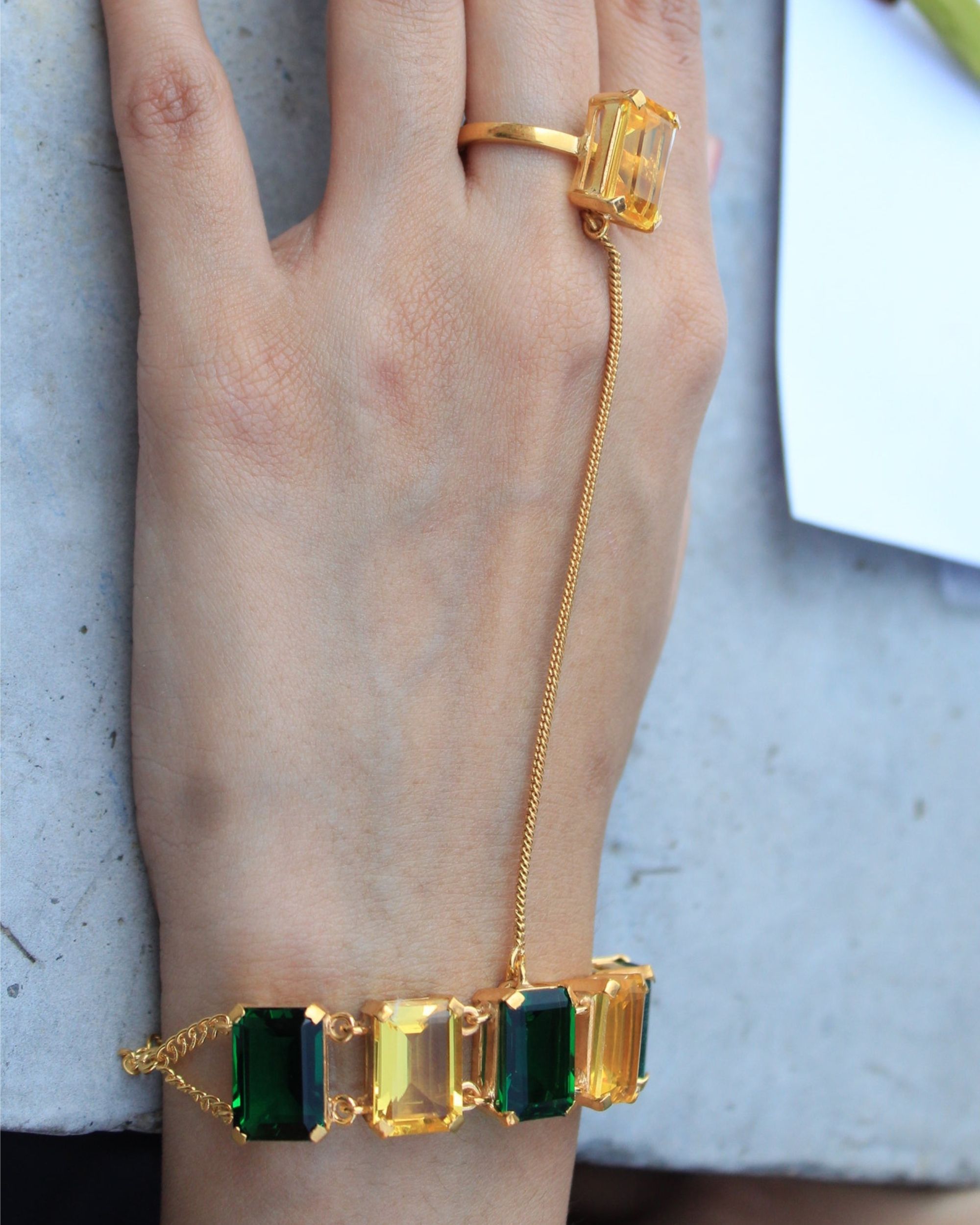 The urbane hand harness by Jewellery by Mitali Jain | The Secret Label