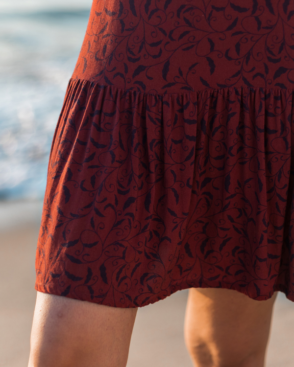 Cherry red dress by Label Y | The Secret Label