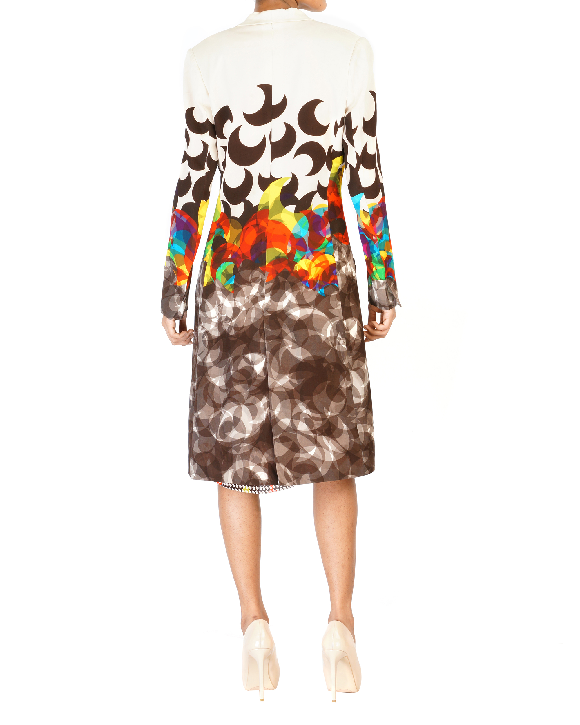 Digitally printed shawl collar jacket by Josh Goraya | The Secret Label