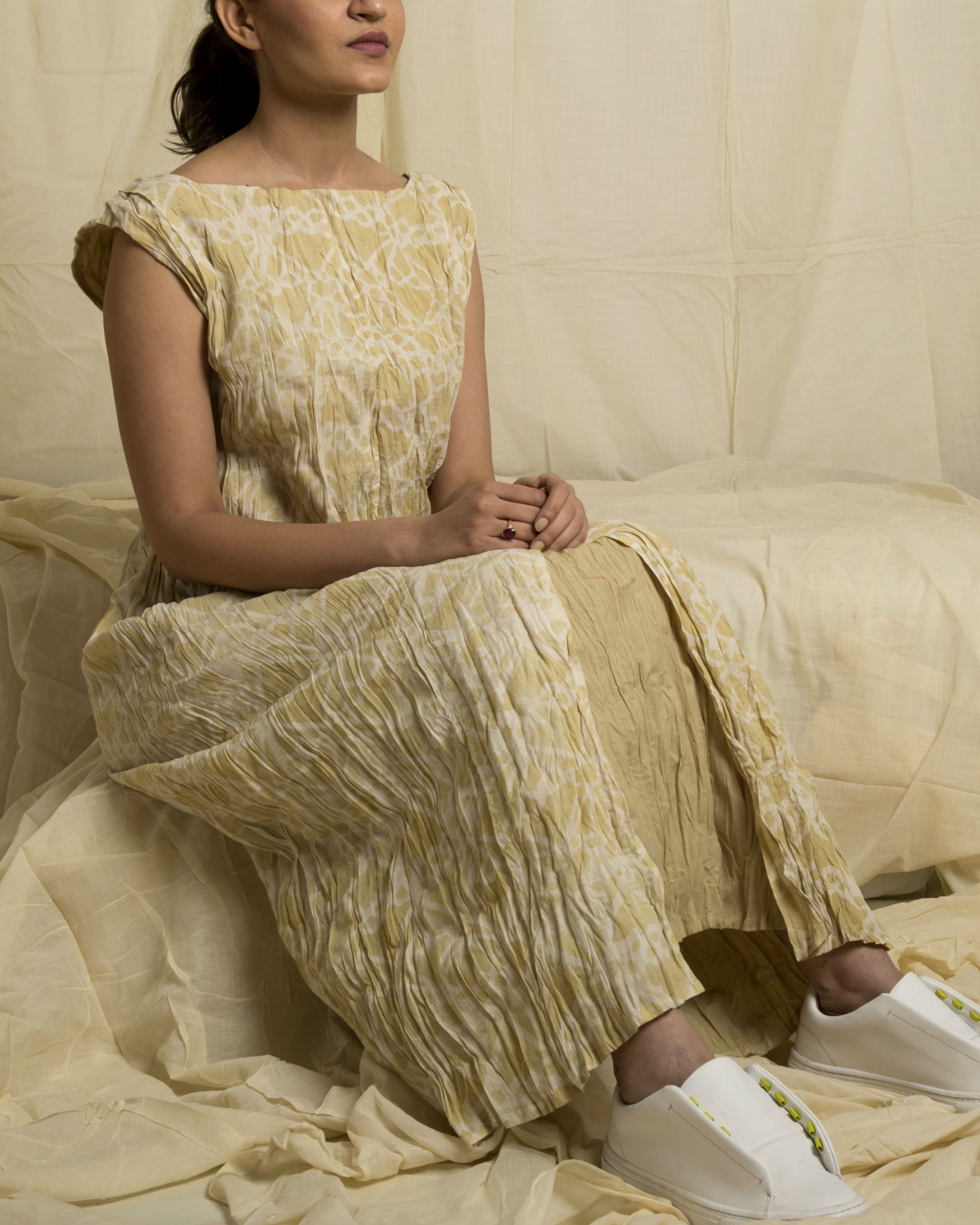Dessert snug dress by Jayati Goenka | The Secret Label