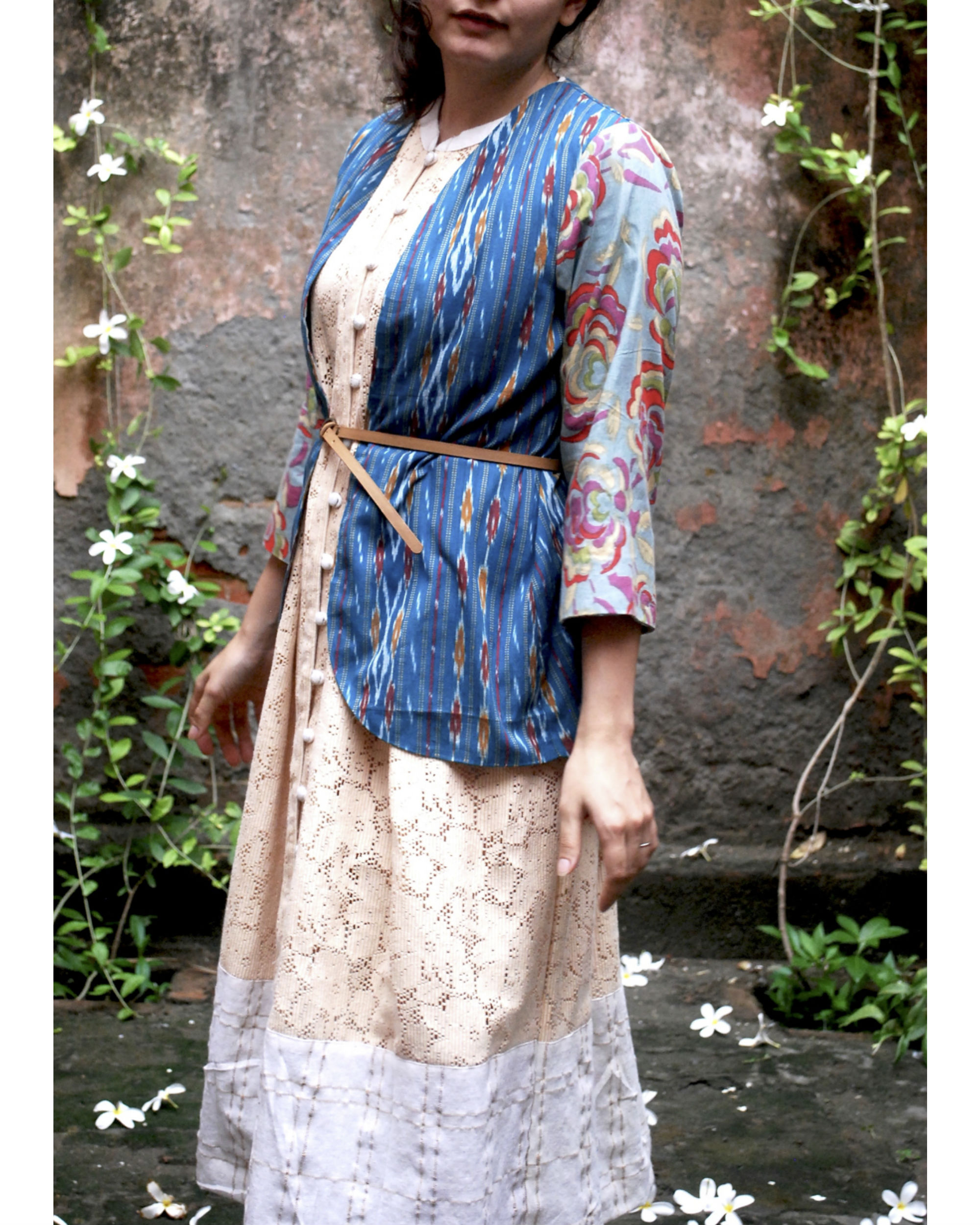 Striped ikat jacket by Itr | The Secret Label