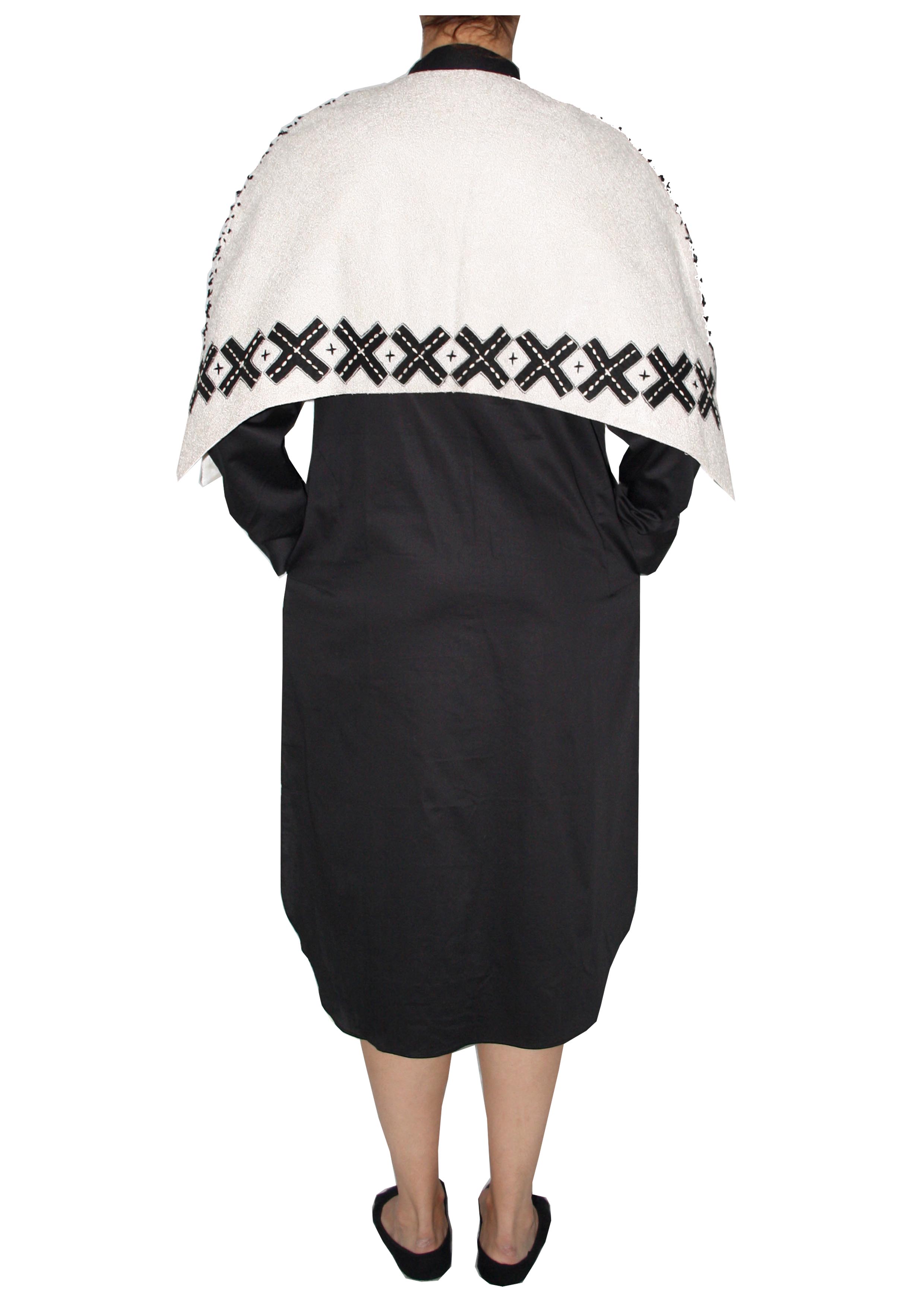 Silken thread cape by Loveleen Dhillon | The Secret Label