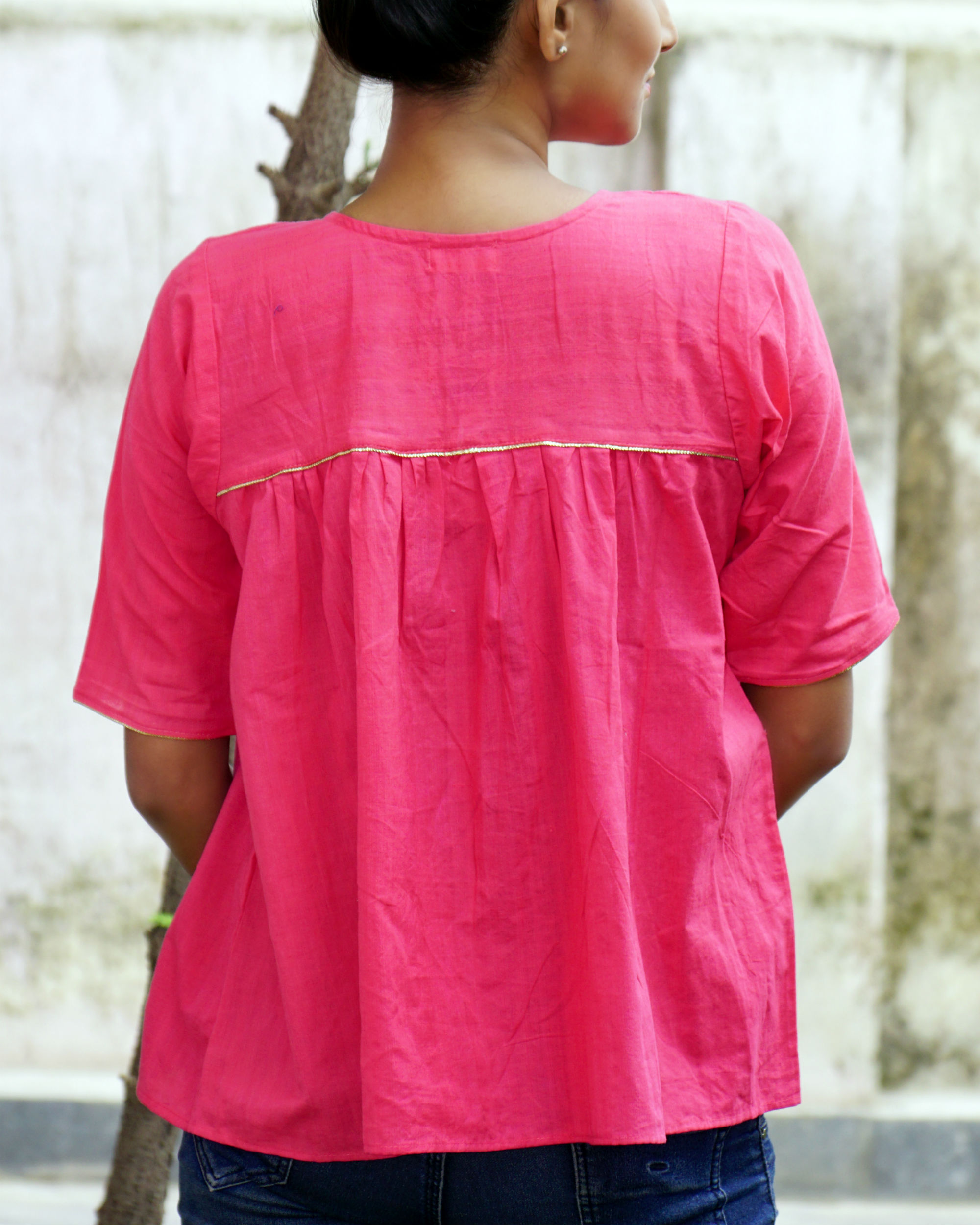 Pink tara top by Bebaak | The Secret Label