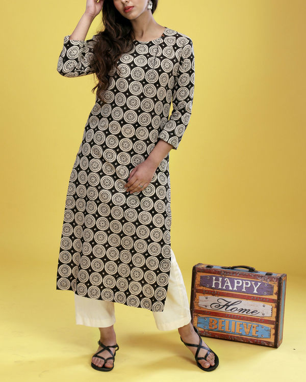 Flap neck tunic by Raasleela | The Secret Label