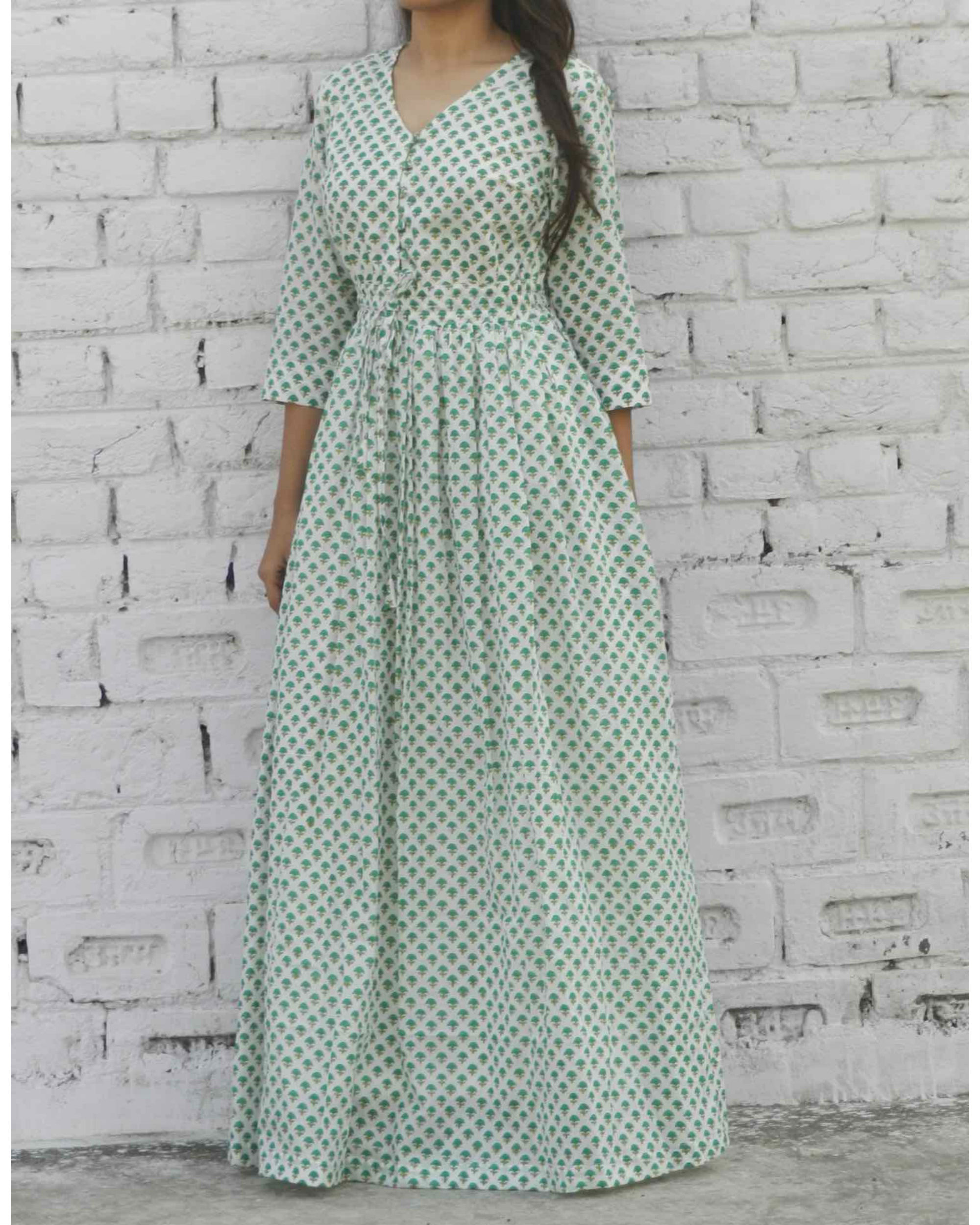 Mint string maxi by Alaya | The Secret Label