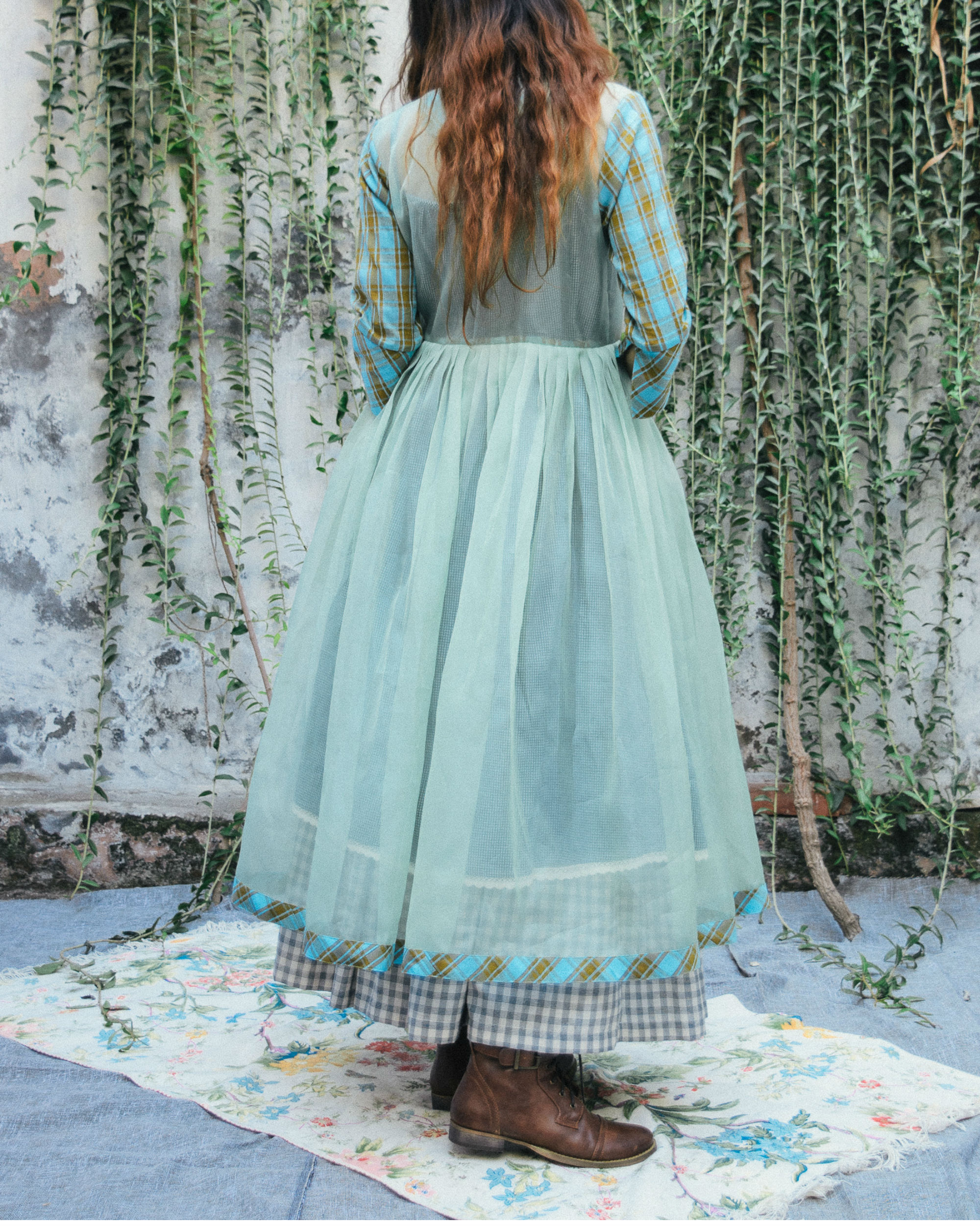 Sheer mess cape by Itr | The Secret Label